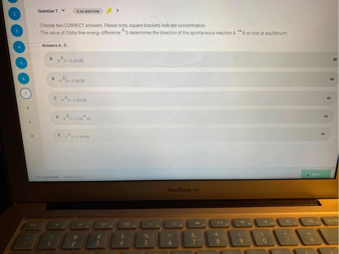 Solved Question 7 FLAG QUESTION > 2 3 Choose two CORRECT | Chegg.com