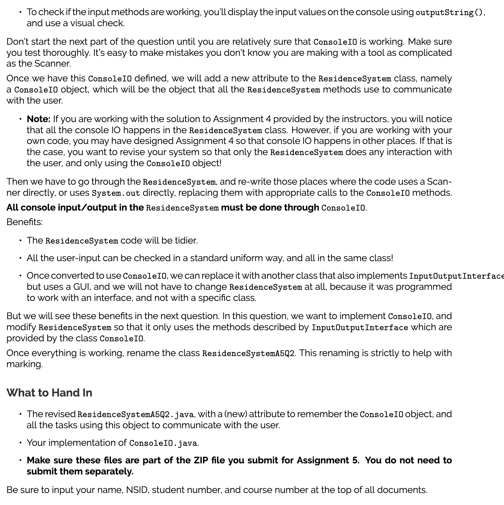 Solved Task Perhaps you noticed in Assignment 4 that coding | Chegg.com
