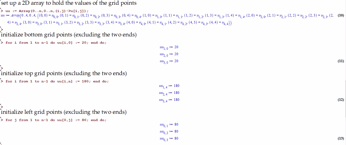 Solved 13 Numerical Solution of PDEs, Finite Differences | Chegg.com