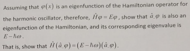 Solved Assuming that φ(x) is an eigenfunction of the | Chegg.com