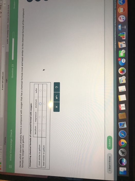 Solved decide which element probably forms a compound with | Chegg.com Solved decide which element probably forms a compound with | Chegg.com