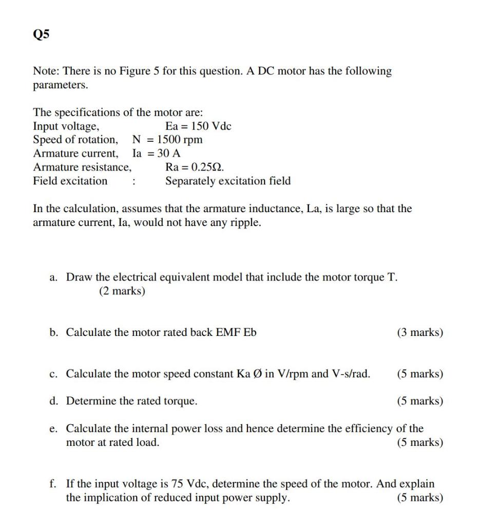 Solved Q5 Note: There is no Figure 5 for this question. A DC | Chegg.com