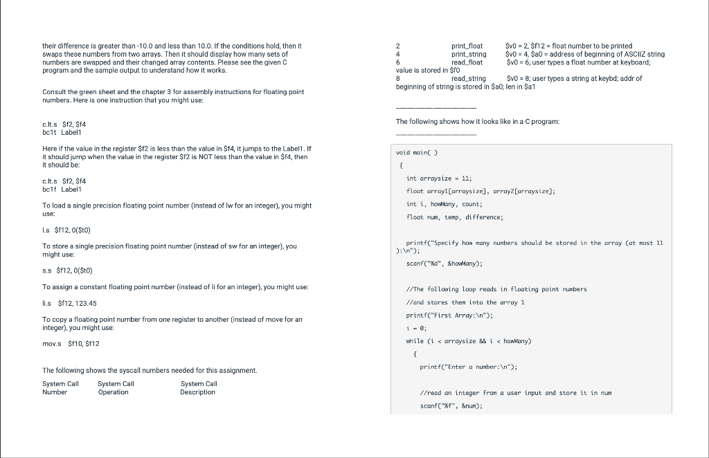 Solved Minimal Submitted Files You are required to turn in | Chegg.com