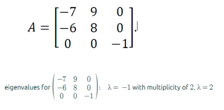 Solved Suppose that a matrix B is diagonalizable and shares | Chegg.com