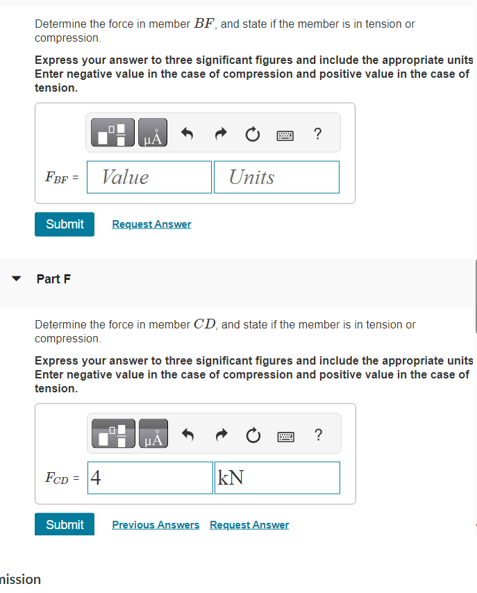 Solved In (Figure 1), set P1=8kN and P2=16kN.Determine the | Chegg.com