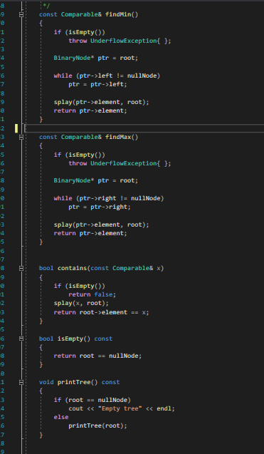 Solved Assignment: // Run the supplied code in your visual | Chegg.com