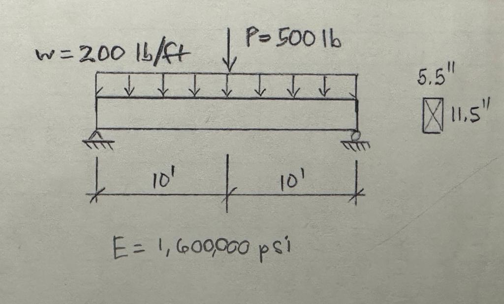Solved Calculate the maximum flexural stress, shear stress, | Chegg.com