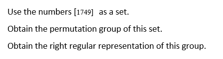 Solved Use the numbers (1749] as a set. Obtain the | Chegg.com