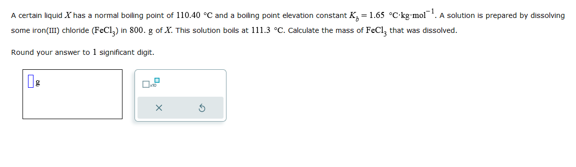 Solved A certain liquid X has a normal boiling point of | Chegg.com