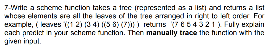 Solved [For Programming Language Paradigms]Write code in | Chegg.com