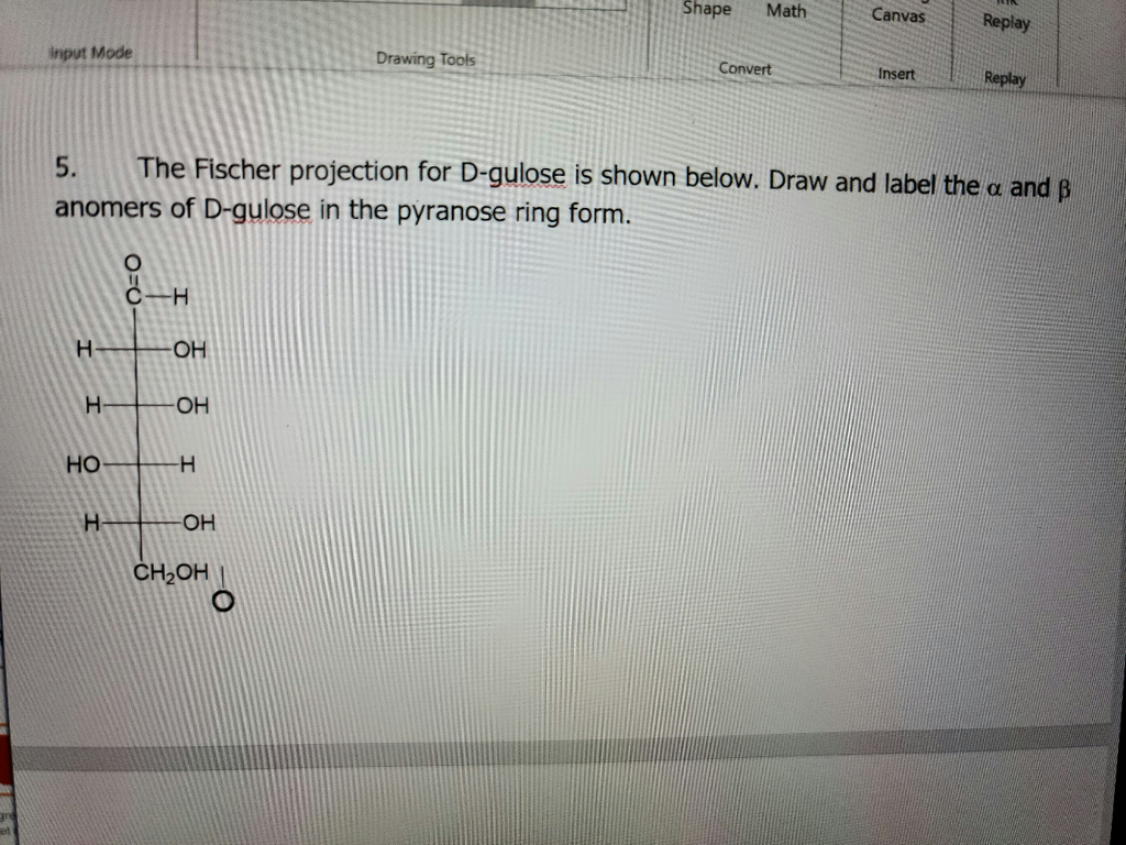 Solved The Fischer projection for D-gulose is shown below. | Chegg.com