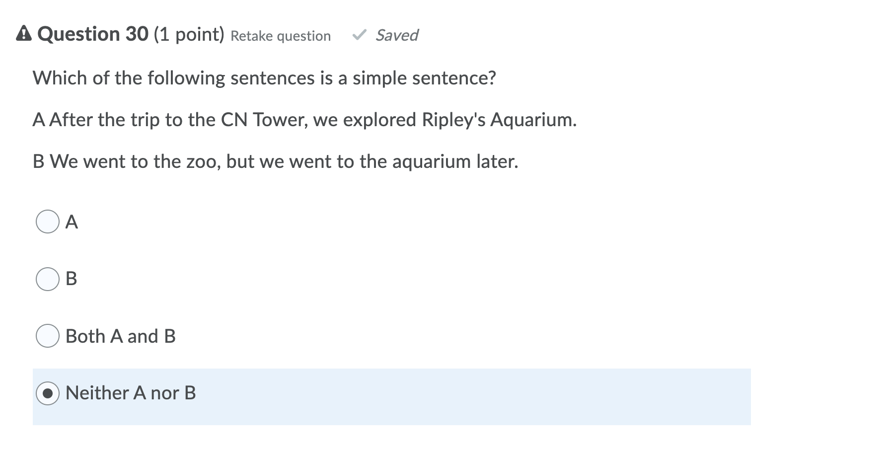 Solved A Question 26 (1 point) Retake question The complex | Chegg.com