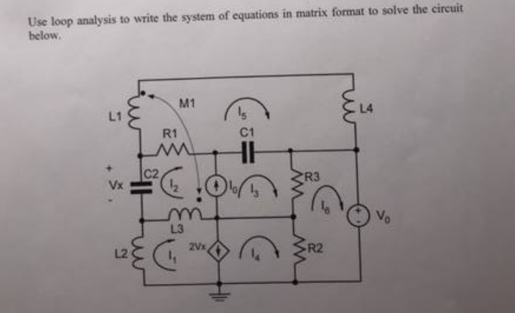 Solved Use voltage nodal analysis to write the system of | Chegg.com