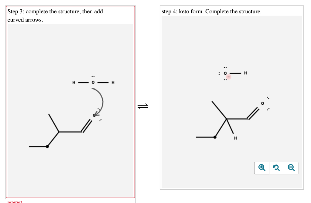 Solved Complete the mechanism for the keto-enol | Chegg.com