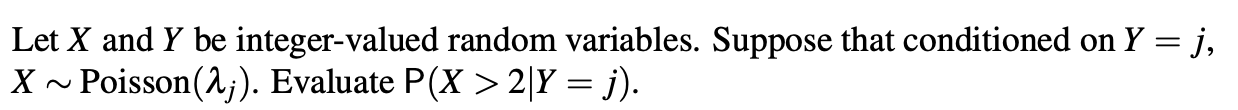 Solved Let X and Y be integer-valued random variables. | Chegg.com