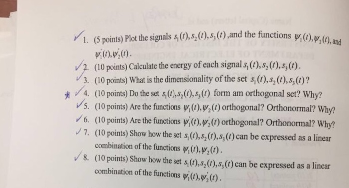 Solved Problem 1 Given the following set of three waveforms | Chegg.com