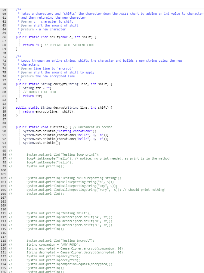 Solved Step 2 - Warm Up Method: loop PrintExample Let's | Chegg.com