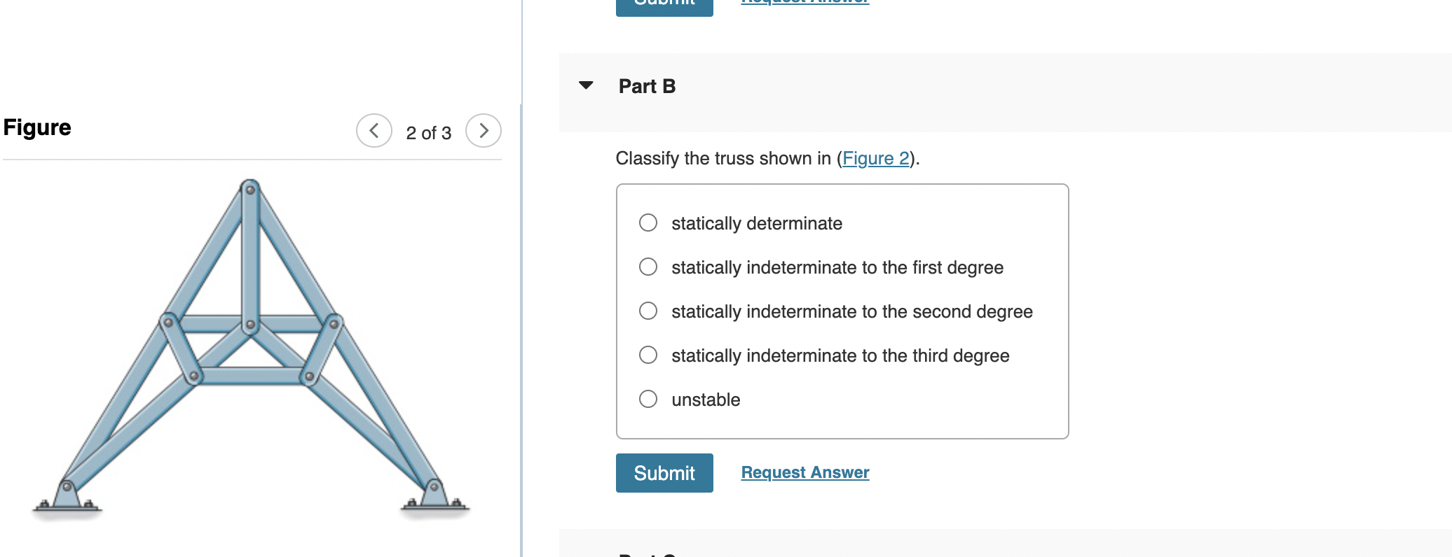Solved Consider the trusses shown in (Figure 1), (Figure 2), | Chegg.com