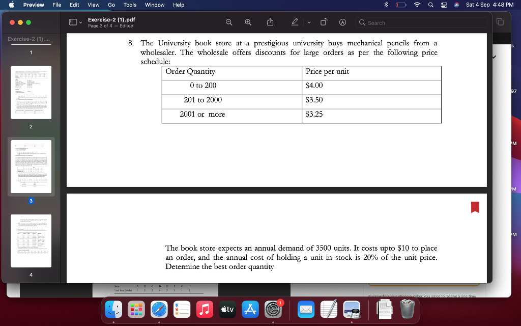 Solved Preview File Edit View Go Tools Window Help Q Sat 4 | Chegg.com