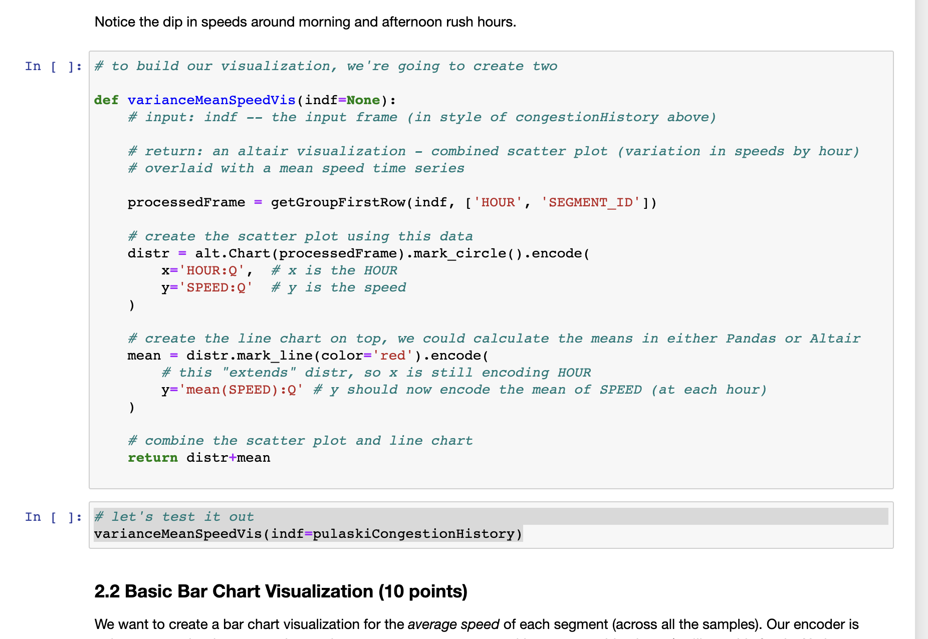 Solved \# let's generate the visualization def | Chegg.com