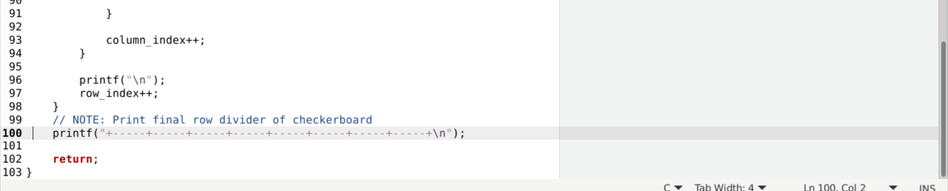Solved Write A C Program Which Scans In Instructions From 