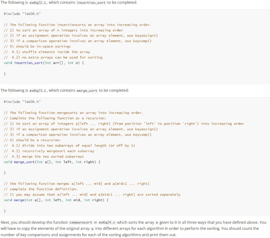 Solved In this part of the lab, you will be implementing | Chegg.com