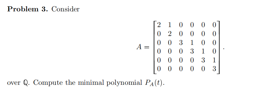 Solved Let T be a linear endomorphism on a vector space V | Chegg.com