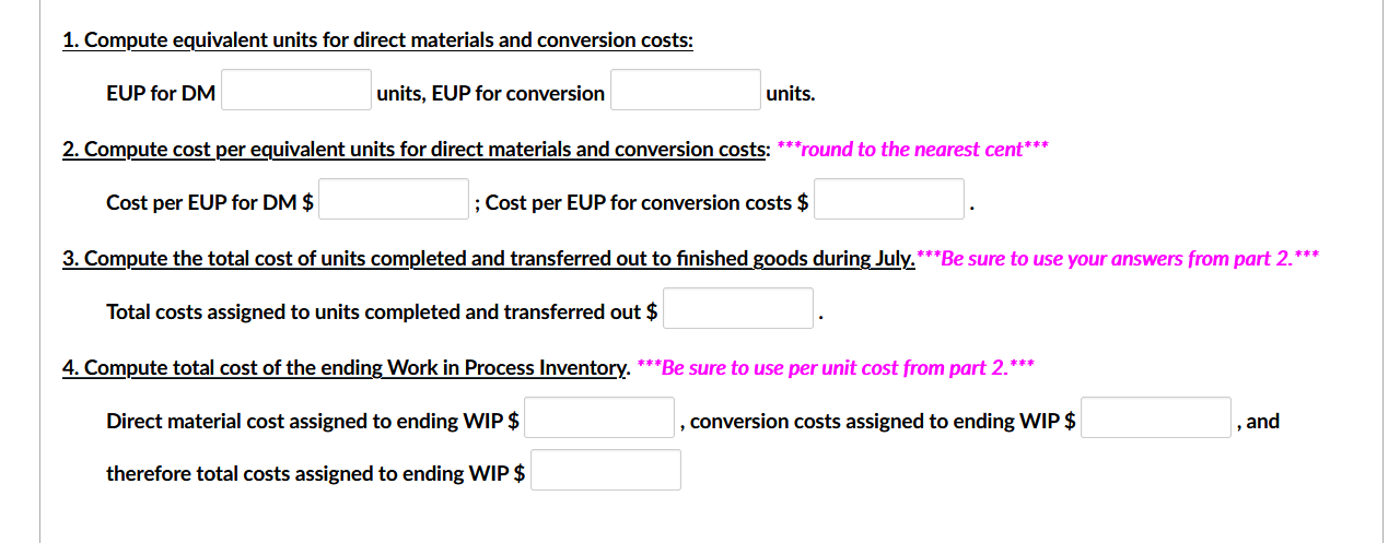 Solved Refer to the following information about the | Chegg.com