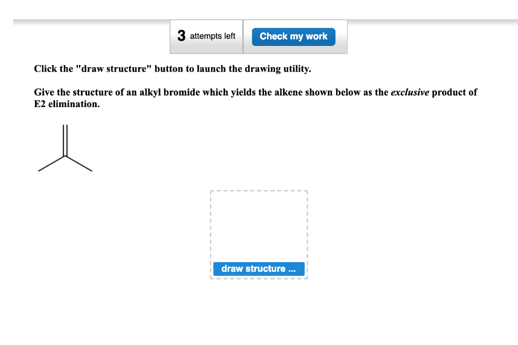 Solved 3 attempts left Check my work Click the "draw | Chegg.com