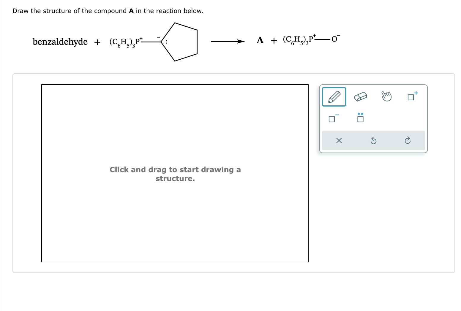 Solved Draw the structure of the compound A ﻿in the reaction | Chegg.com