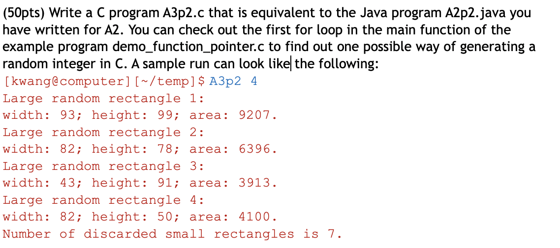 Solved A2p2: public class A2p2 { public static void | Chegg.com