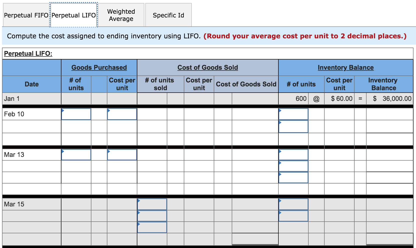 Solved Problem 5-3A Perpetual: Alternative cost flows LO P1 | Chegg.com