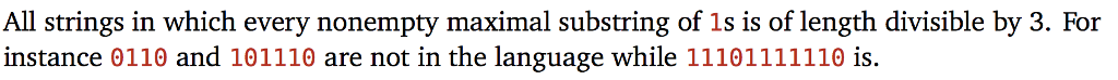 Solved All strings in which every nonempty maximal substring | Chegg.com