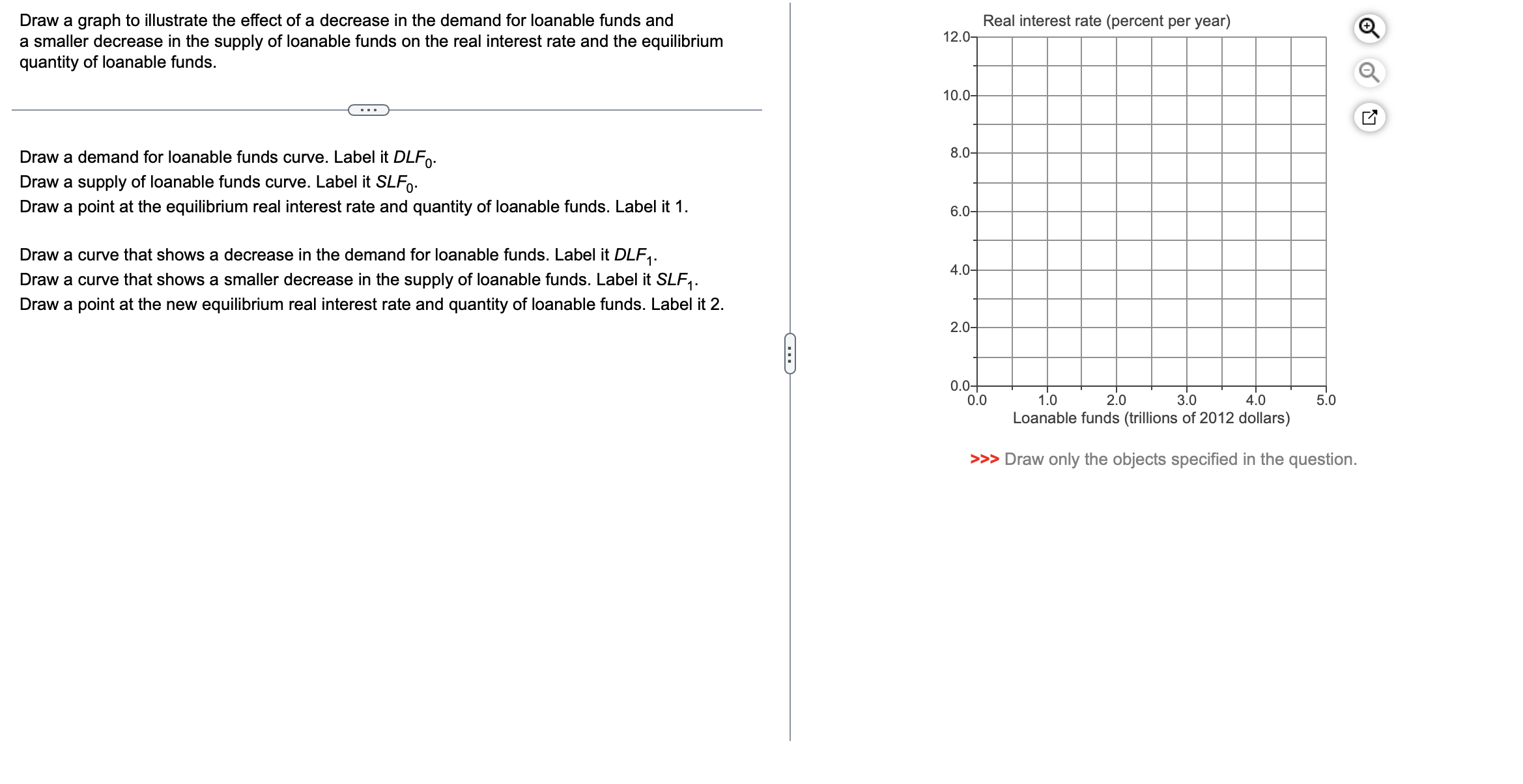 Solved Draw a graph to illustrate the effect of a decrease | Chegg.com