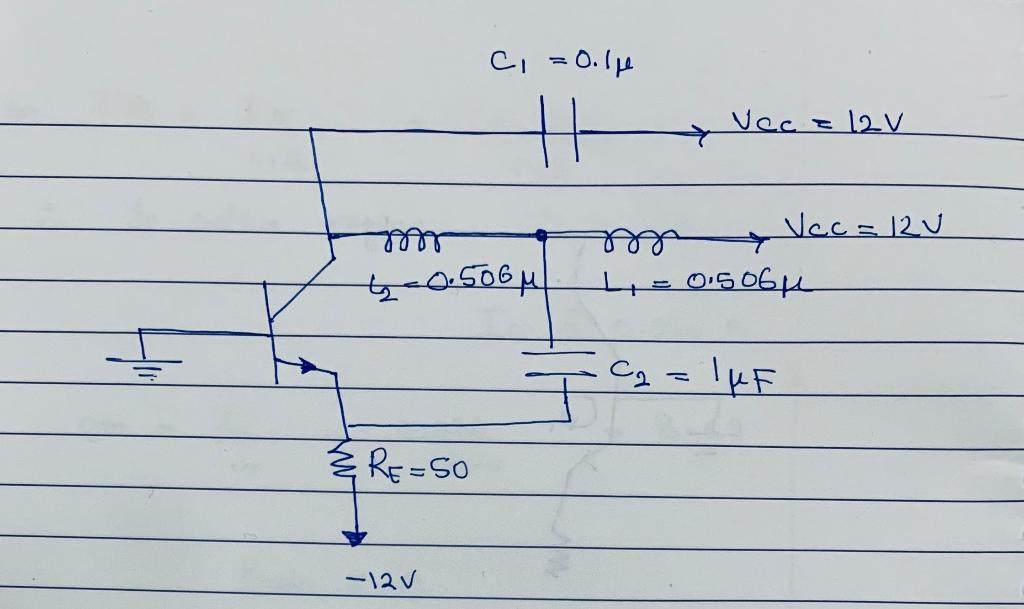 Solved Use small-signal AC equivalent to analyse the circuit | Chegg.com