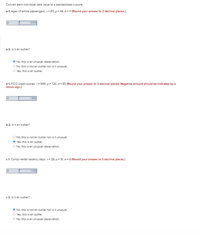 Solved Convert each individusl date value to Δ ﻿standardized | Chegg.com