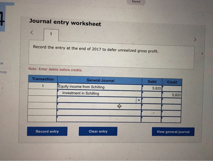 Solved I know the first journal entry but don’t know the | Chegg.com