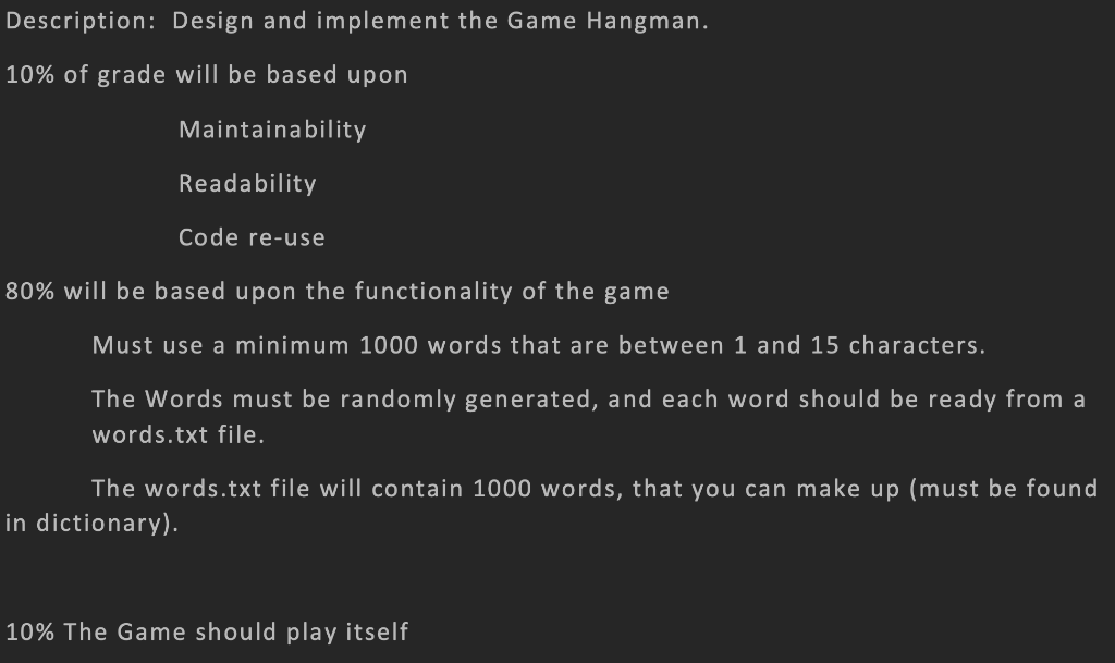 Solved Someone help me with this code: It needs to play the | Chegg.com
