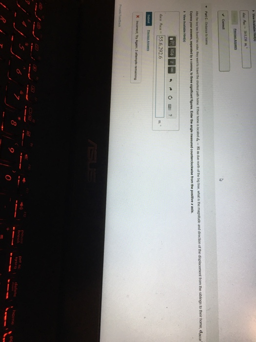 Solved Learning Goal: To be able to add and subtract vectors | Chegg.com