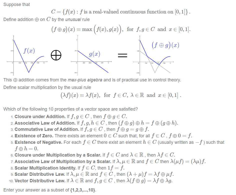 Solved Suppose That C Fx F Is A Real Valued 