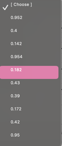 Solved [ Choose ] 0.952 0.4 0.142 0.954 0.182 0.43 0.39 | Chegg.com