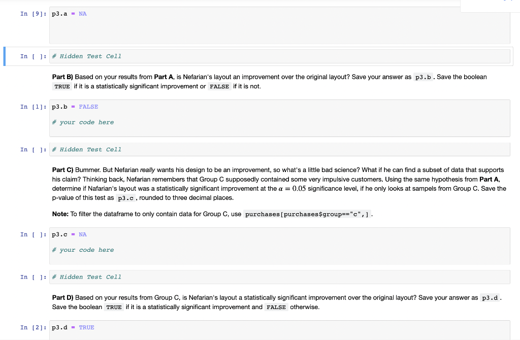Question 3 Now that you've learned about hypothesis | Chegg.com