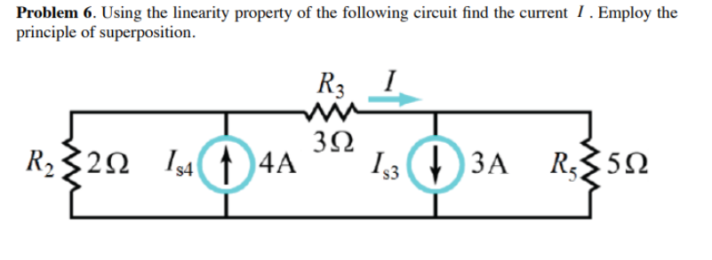 Solved Problem 6. Using the linearity property of the | Chegg.com