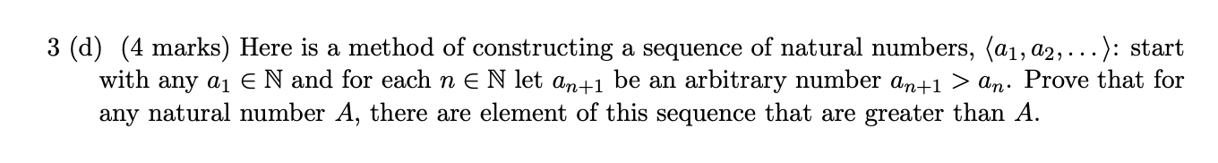Solved 3 (c) (3 marks) Recall the Euclidean Algorithm for | Chegg.com