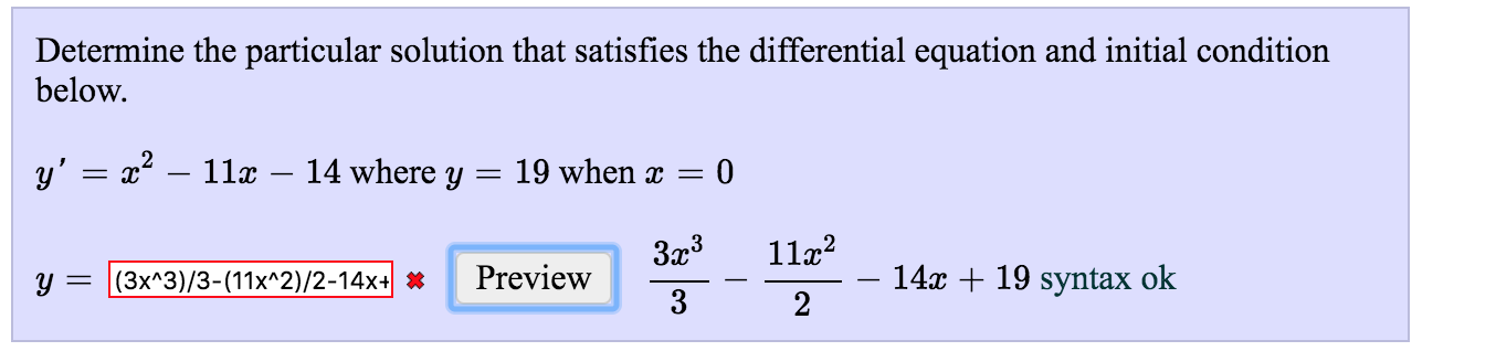 Solved Determine the particular solution that satisfies the | Chegg.com
