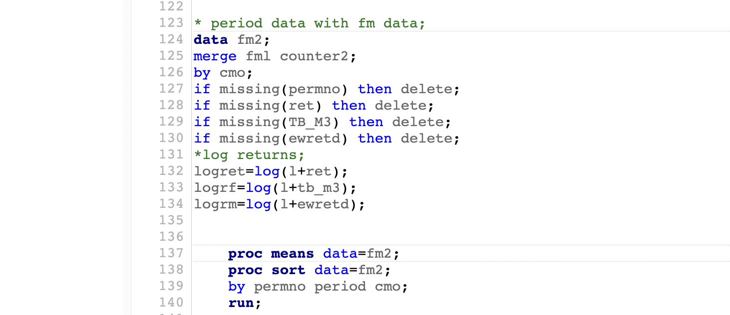Solved Can you fix this code in SAS Studio or SAS? I'm | Chegg.com