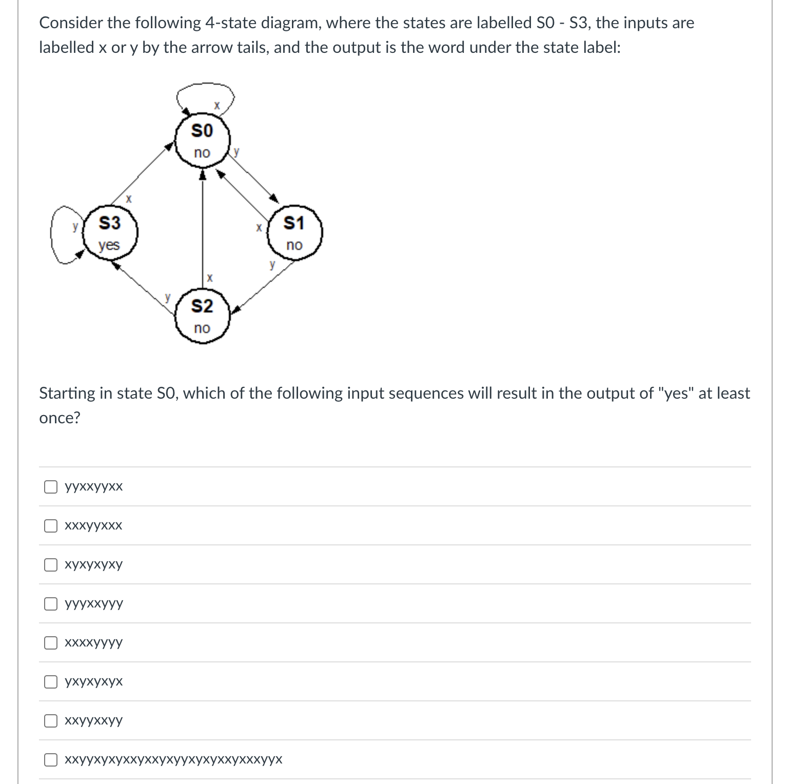 Solved Consider the following 4-state diagram, where the | Chegg.com
