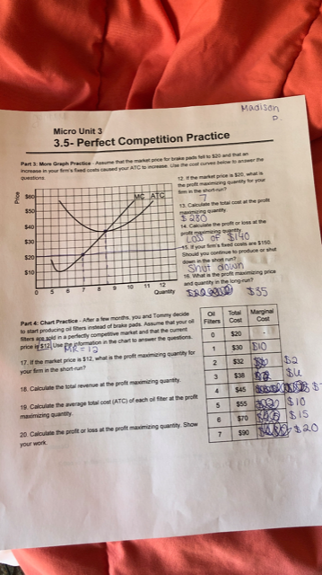 Solved Madisan Micro Unit 3 3.5- Perfect Competition | Chegg.com