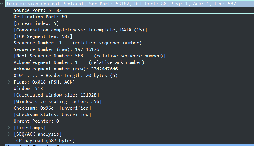 Solved File Edit View Go Capture Analyze Statistics | Chegg.com