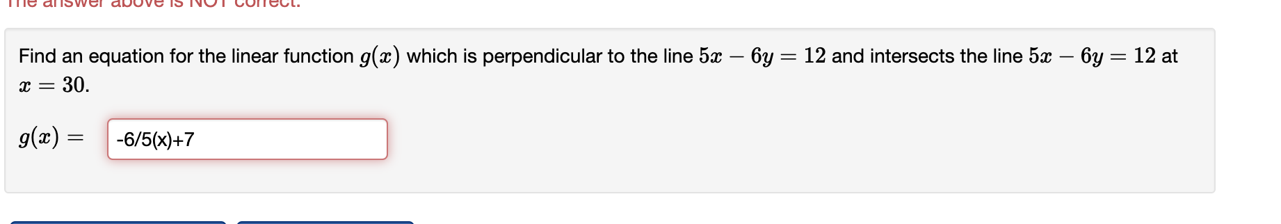 Solved = Find an equation for the linear function g(x) which | Chegg.com